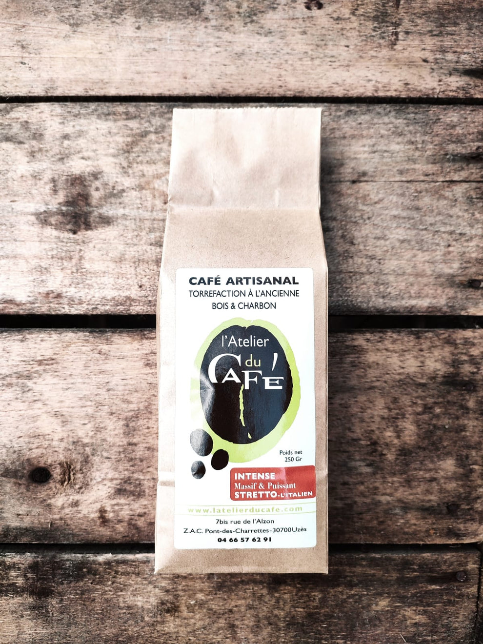 Café STRETTO 250gr – PRIEURÉ SAINT-NICOLAS