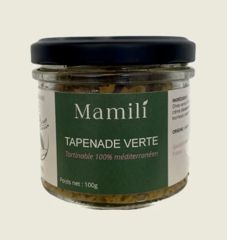 MAMILÍ TAPENADE VERTE 100gr – PRIEURÉ SAINT-NICOLAS